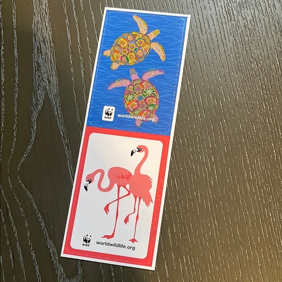 Other | Colorful Turtle And Flamingo Calendar And Tip Sheet | Poshmark